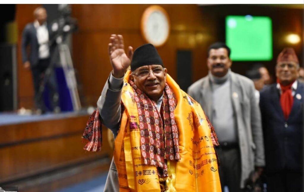 प्रधानमन्त्री प्रचण्डलाई संसदको अभूतपूर्व समर्थन, २६८ सांसदले गरे ...